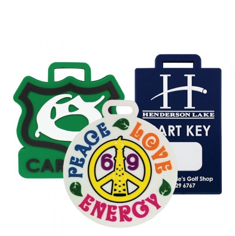 Plastic Bag Tags - Peter Wright Golf Agencies